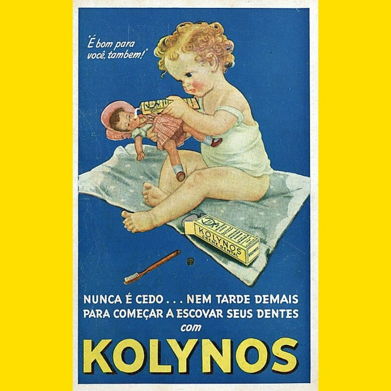 Pasta de dente Kolynos em edição limitada de Sorriso